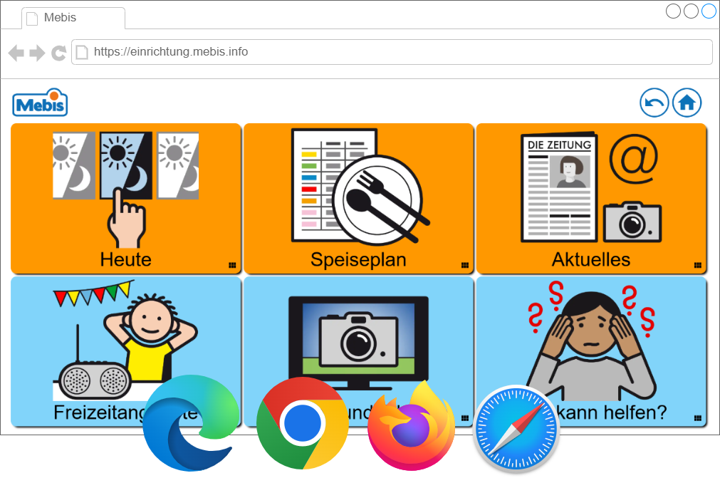 Mebis - Das barrierefreie Informationssystem